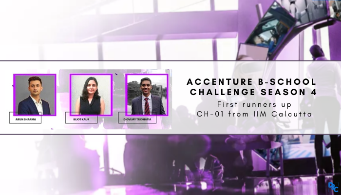 The riveting story of the first runners up of Accenture B-School ...