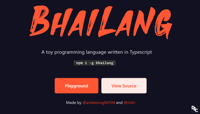 Check Out Bhailang, A Programming Language For Indian Bros // Unstop ... Check Out Bhailang, A Programming Language For Indian Bros // Unstop ...