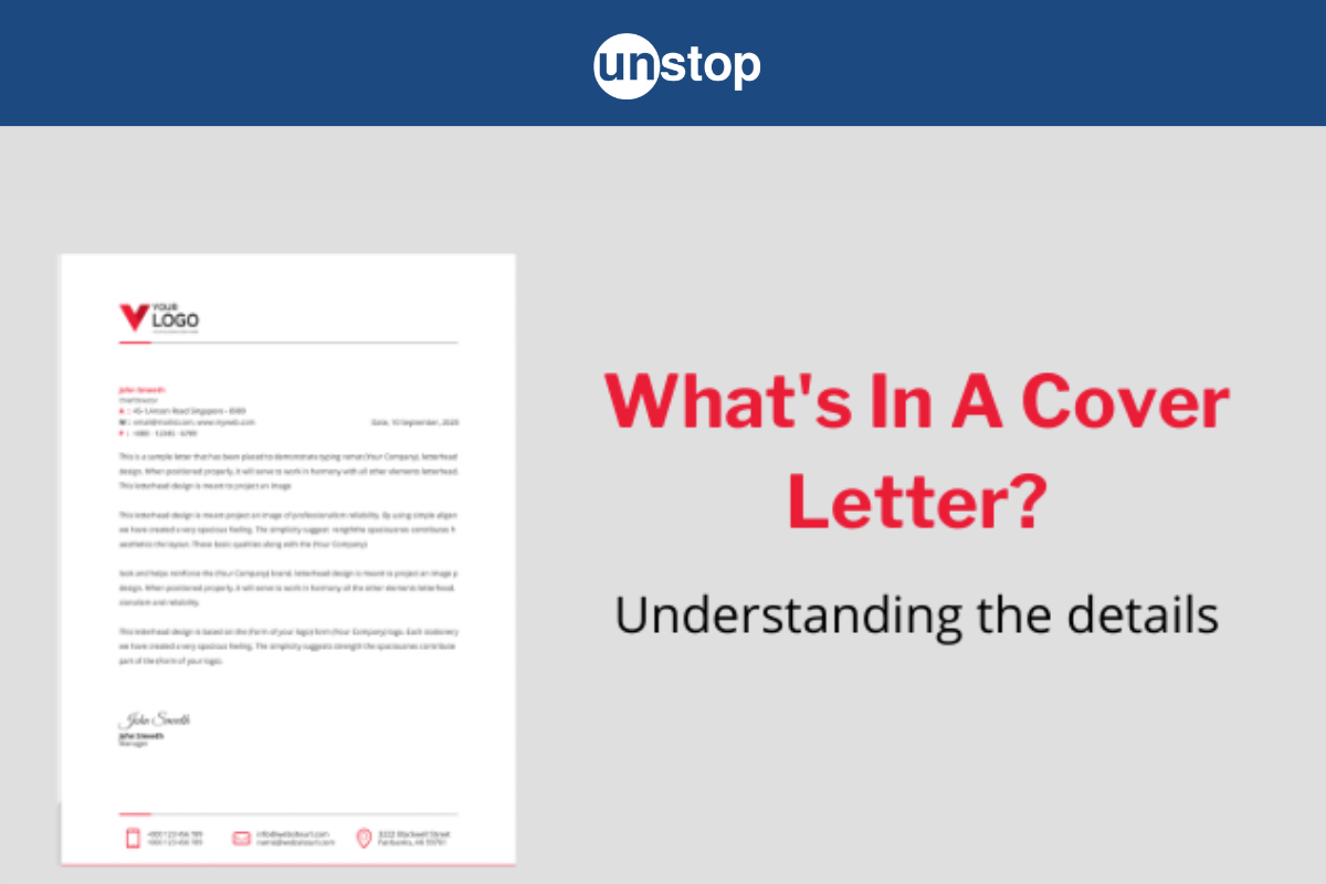 What Is Meaning Of Cover Letter