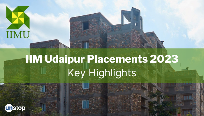 Iim Udaipur Placements Mba Batch 2021 23 Unstop