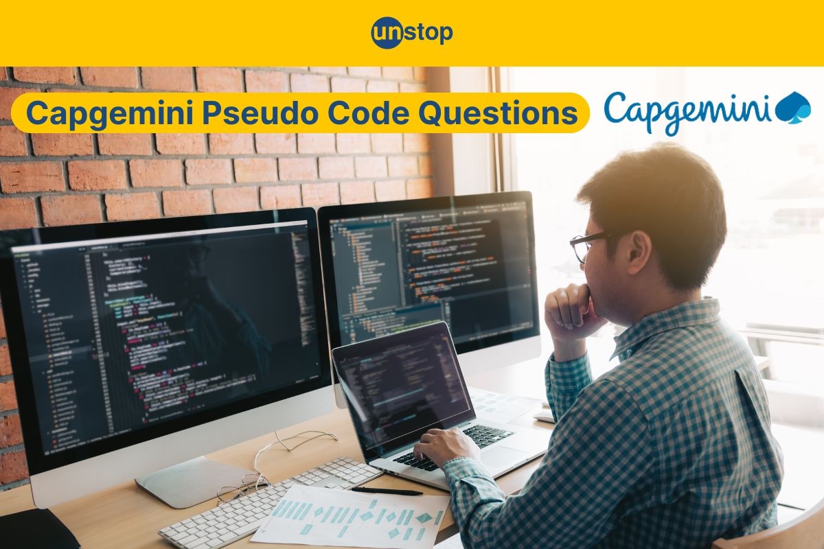 Capgemini Pseudocode Questions: Top 5 Sample MCQs for Freshers // Unstop