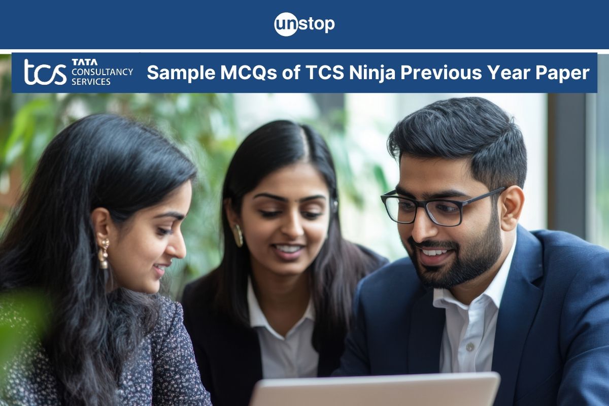 TCS Ninja Previous Year Paper: Top 5 MCQs with Exam Details // Unstop TCS Ninja Previous Year Paper: Top 5 MCQs with Exam Details // Unstop