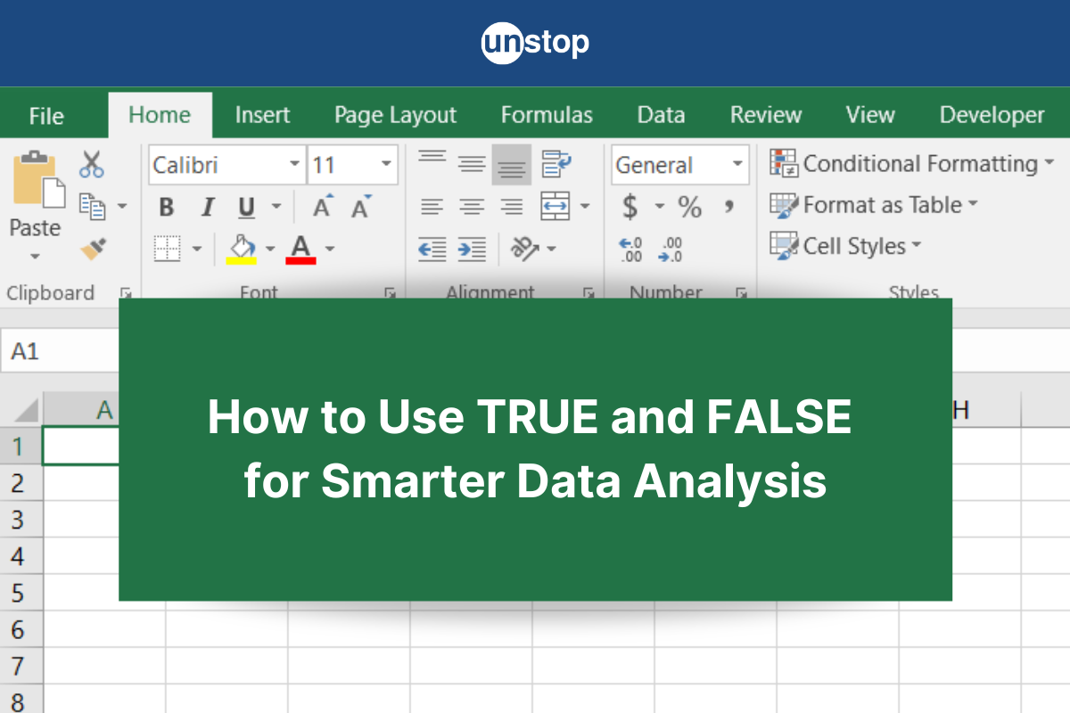 How To Use True False Formula In Excel Unstop