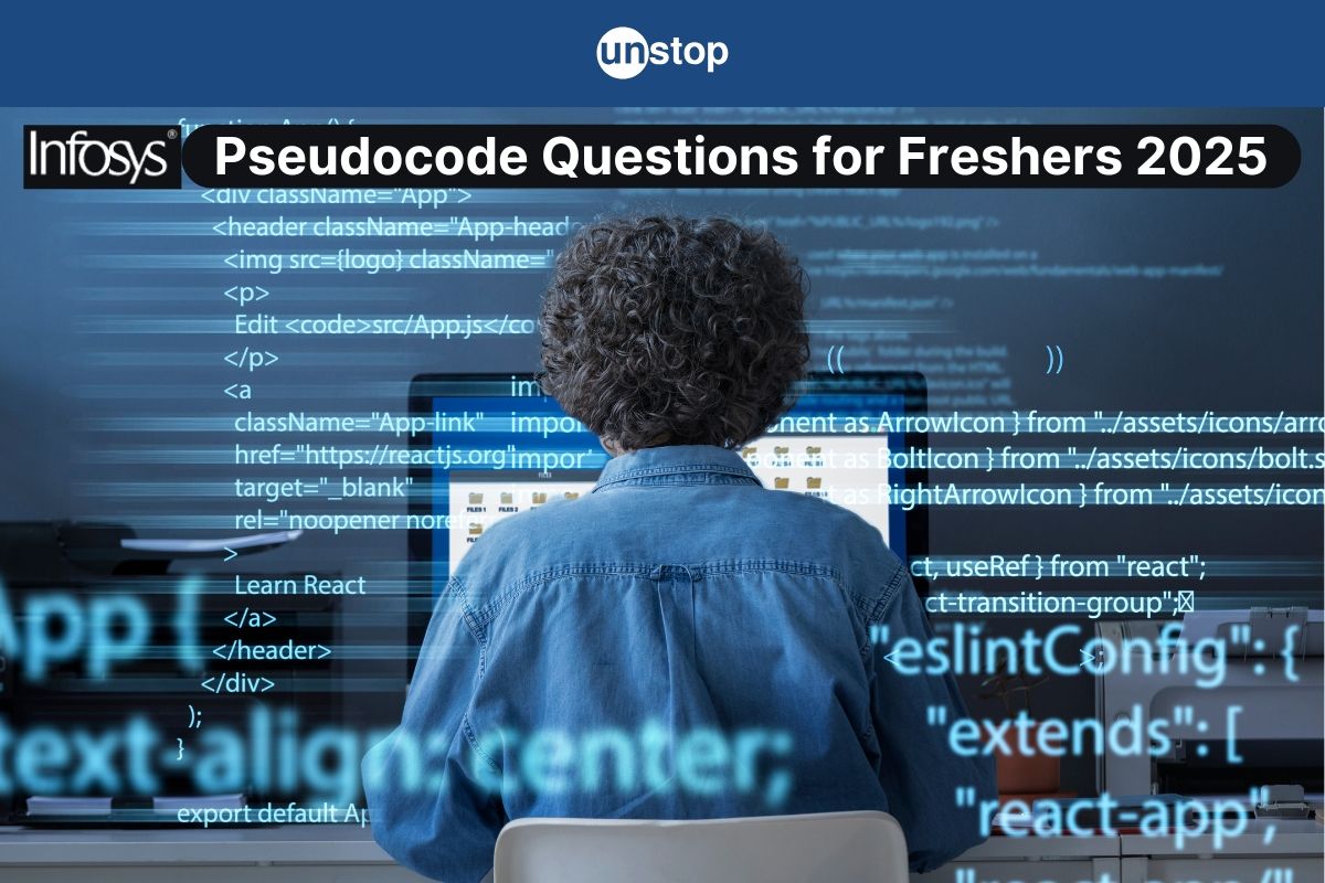 Infosys Pseudocode Questions and Tips for Freshers 2025 // Unstop