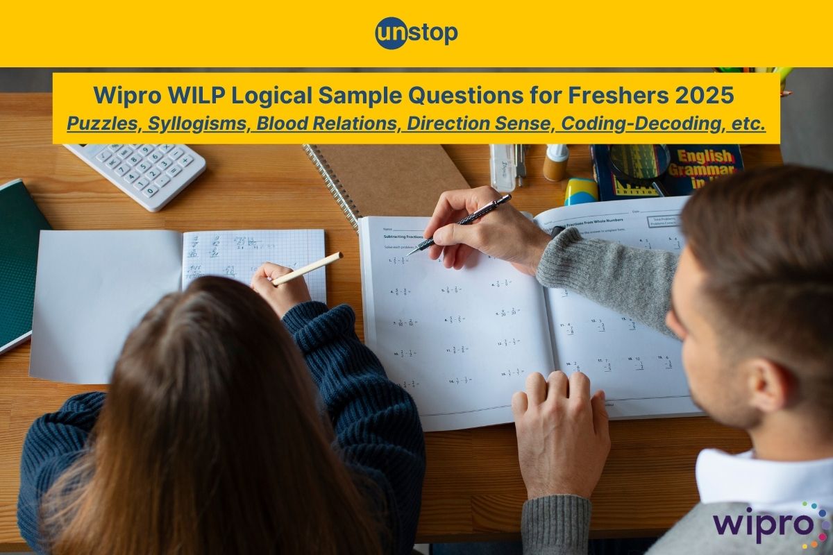Wipro WILP Logical Reasoning Questions & Answers for Freshers // Unstop Wipro WILP Logical Reasoning Questions & Answers for Freshers // Unstop