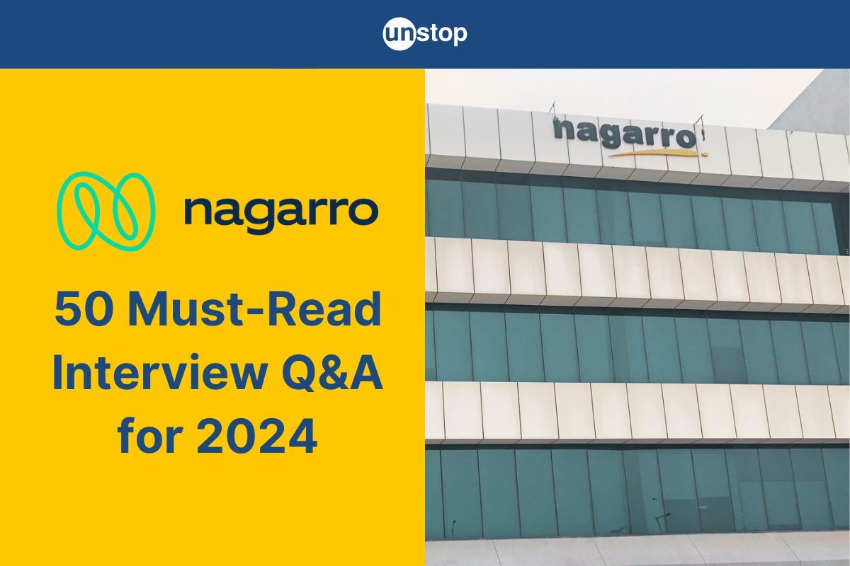 50 Top Nagarro Interview Questions For Technical & HR Rounds // Unstop 50 Top Nagarro Interview Questions For Technical & HR Rounds // Unstop