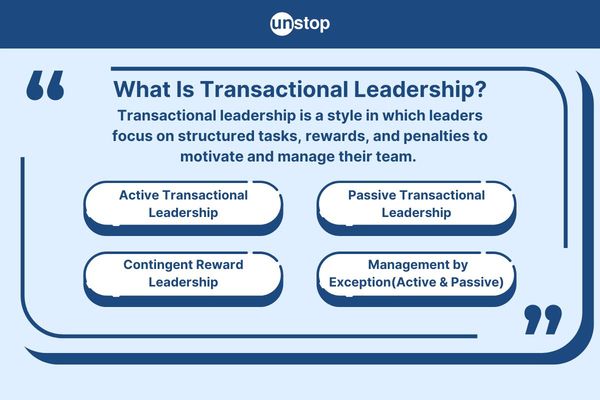 Transactional Leadership Definition What Is Transactional Leadership,