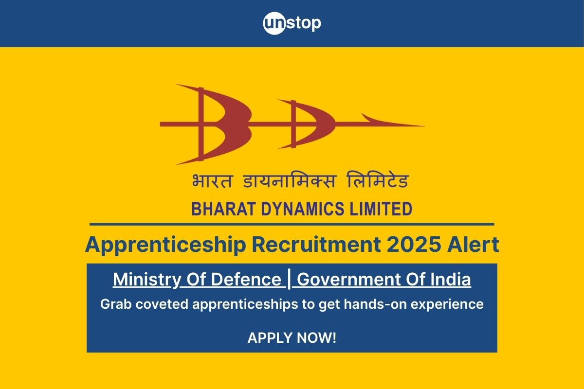 Bharat Dynamics Ltd. Recruitment 2025: Secure Coveted Apprenticeships! // Unstop