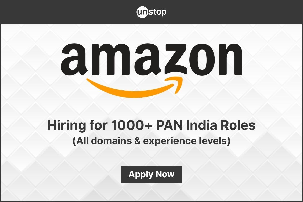 Amazon India: 1000+ Jobs in Tech, Marketing, Data & More (2025) // Unstop