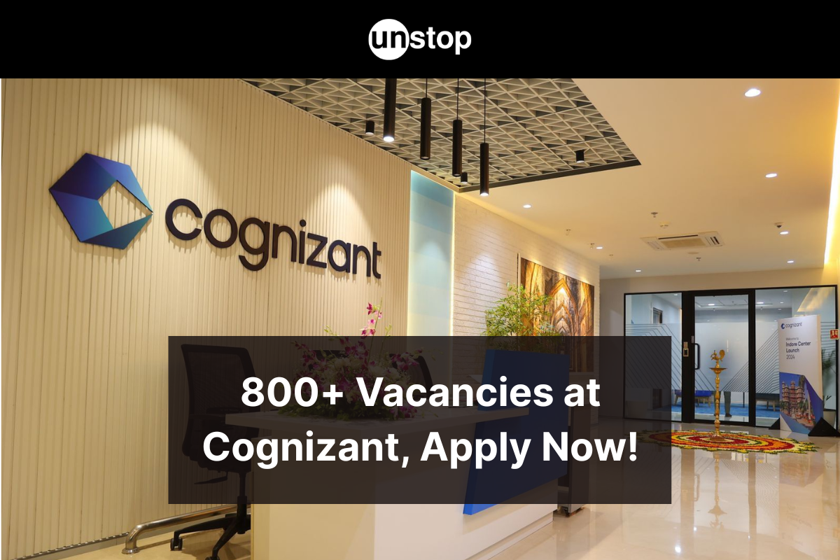 Cognizant Hiring 2025: 800+ Jobs Across Engineering And Management ...