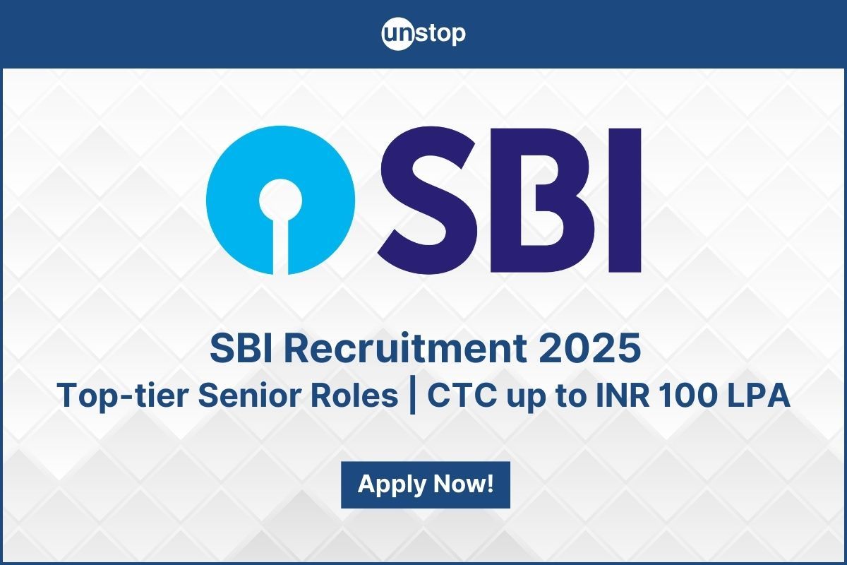 SBI Recruitment 2025 | Top-Tier Positions With High Pay—Apply Now // Unstop