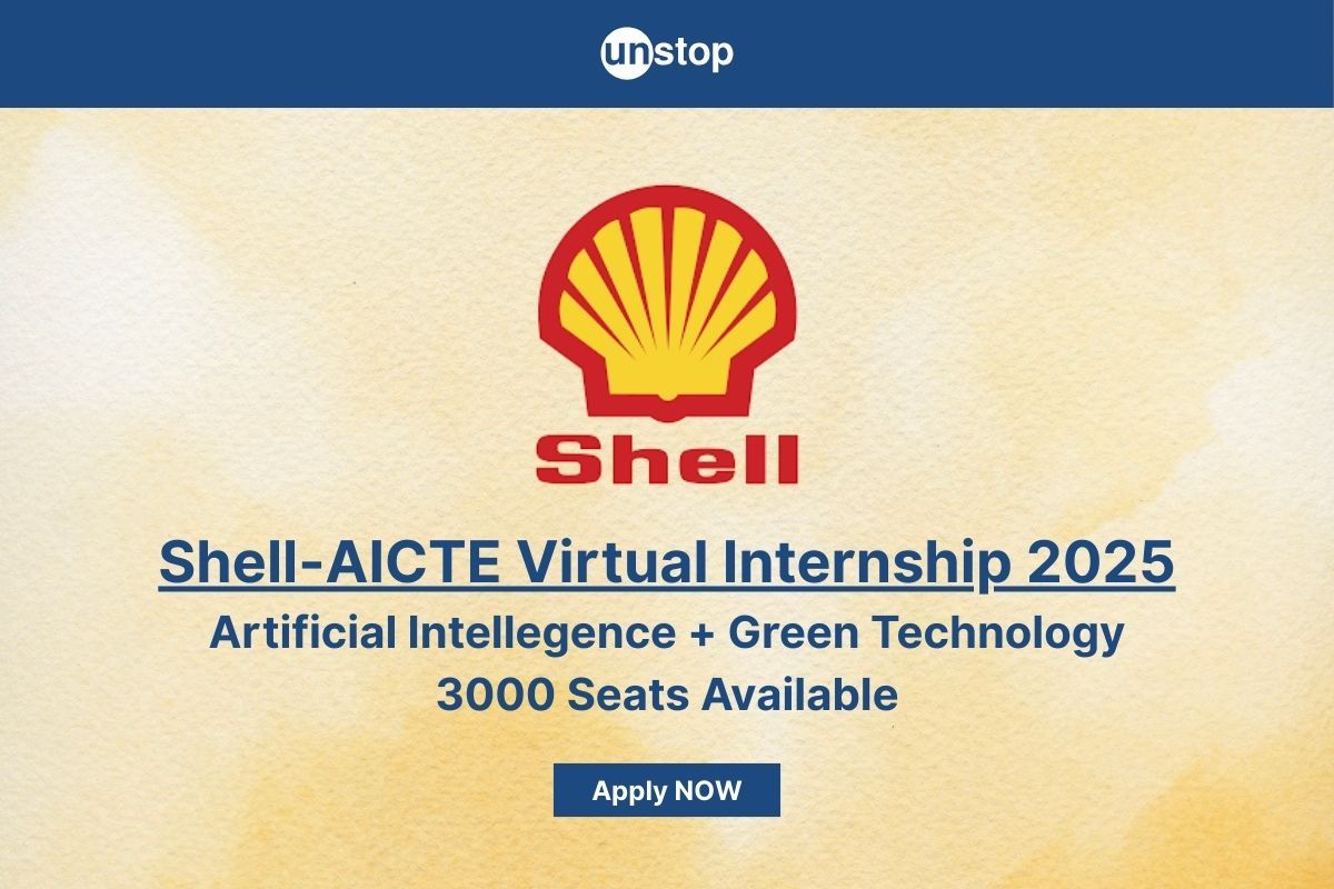 Shell-AICTE Virtual Internship 2025 | 3000 Seats—Apply Now // Unstop