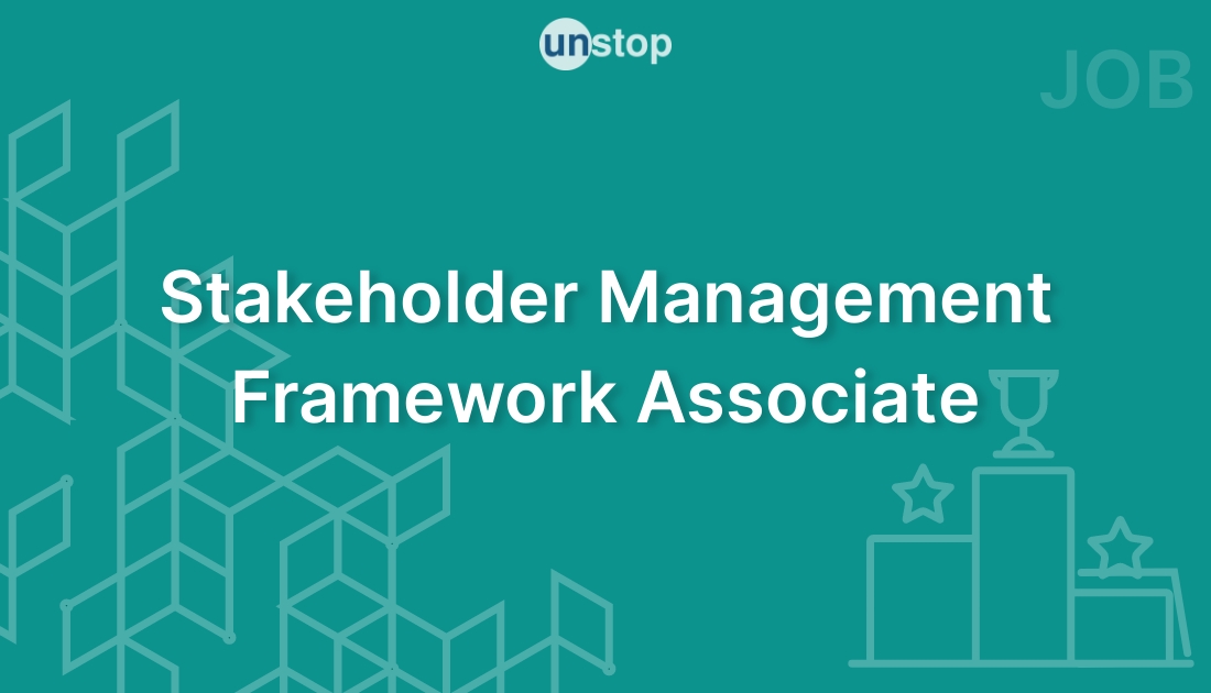 Stakeholder Management Framework Associate by EY (Ernst & Young ...