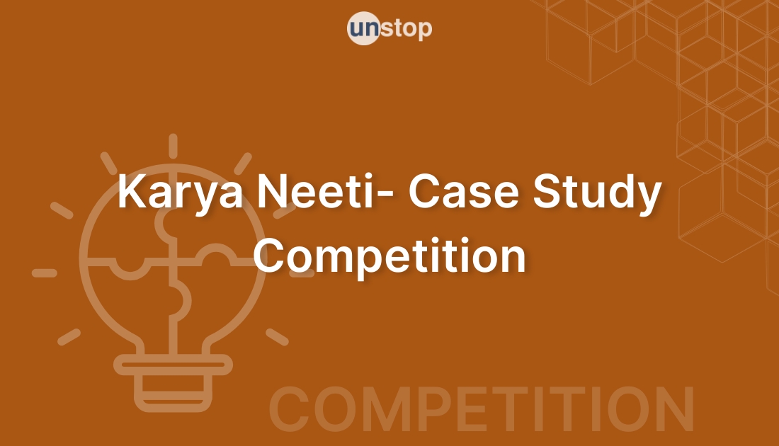 Karya Neeti- Case Study Competition by Xavier Institute of Social Service (XISS), Ranchi ...