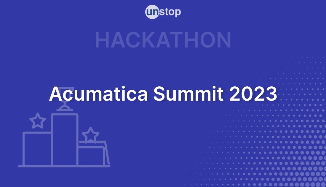 Acumatica Summit 2023 by Acumatica! // Unstop (formerly Dare2Compete)