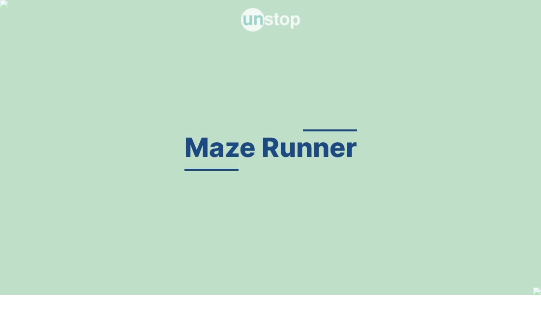Maze Runner by PSG College of Technology (PSGCT), Coimbatore! // Unstop ...