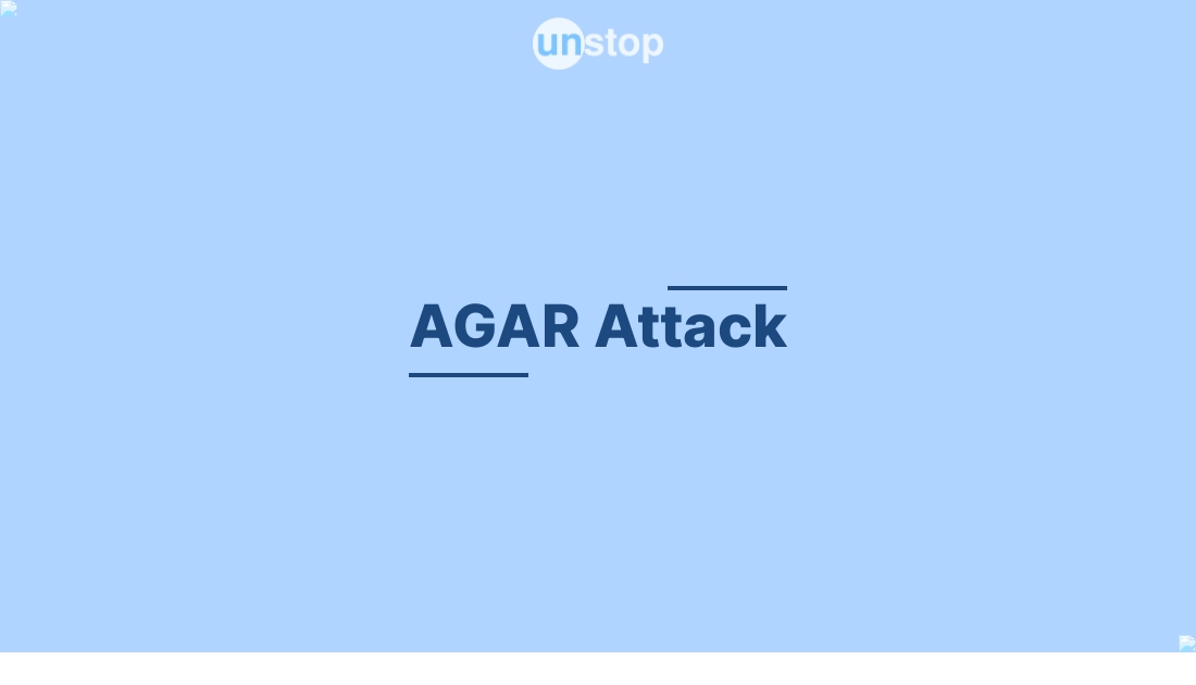 AGAR Attack by University School of Chemical Technology! // Unstop ...