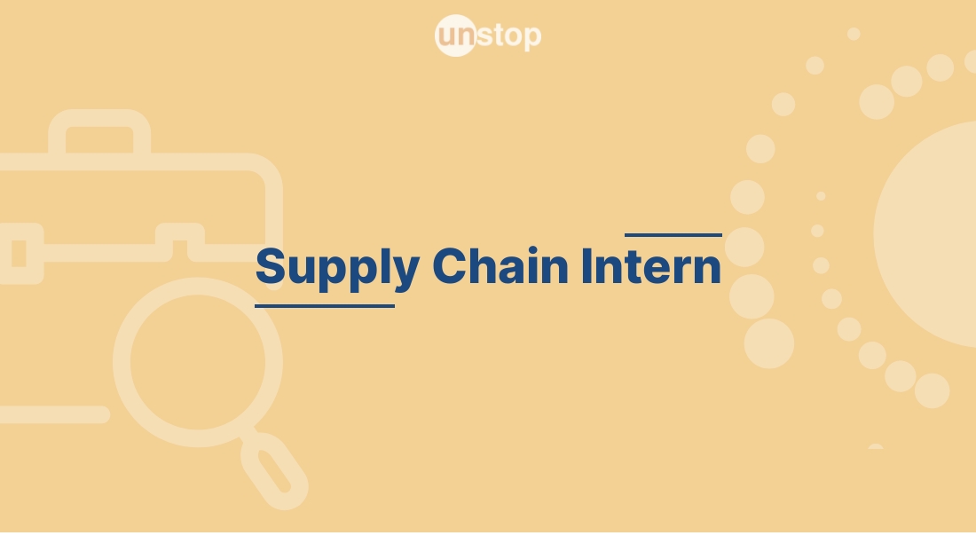 Supply Chain Intern by STEMpedia! // Unstop (formerly Dare2Compete)