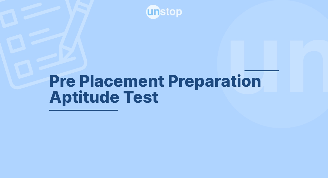 Pre Placement Preparation Aptitude Test by Government Engineering ...