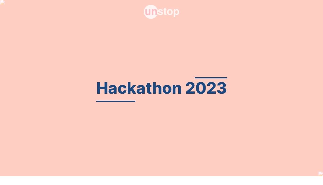 Hackathon 2023 by BCG Platinion! // Unstop