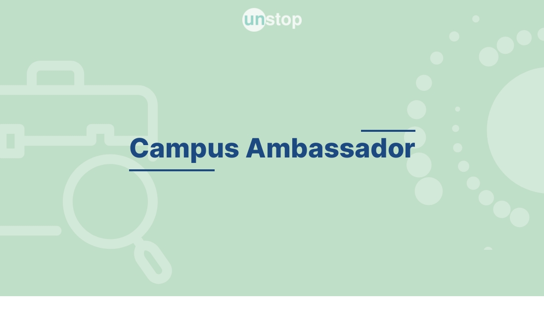 Campus Ambassador by EDZU! // Unstop (formerly Dare2Compete)