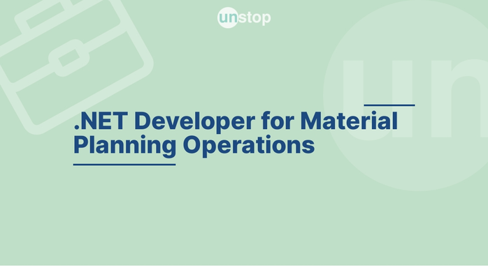 .NET developer for Material Planning Operations by Volvo Cars ...