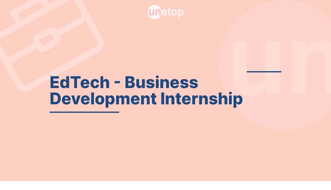 Business Development Intern by Unstop! // Unstop (formerly Dare2Compete)