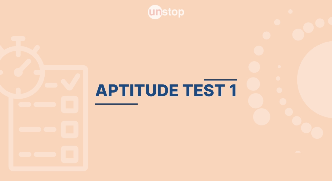 APTITUDE TEST 1 by Indian Institute of Technology (IIT), Bombay ...