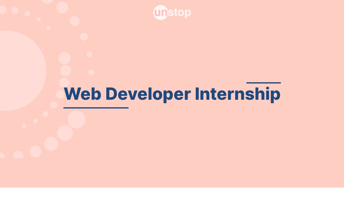 Web Developer Intern by INFOTRIXS! // Unstop (formerly Dare2Compete)