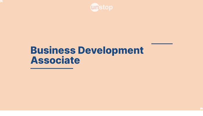 Business Development Associate by The Black Steel! // Unstop (formerly ...