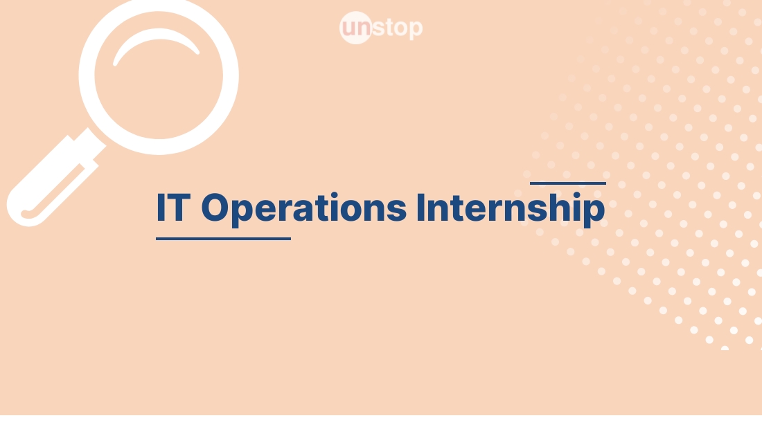 IT Operations Intern by Itron! // Unstop (formerly Dare2Compete)