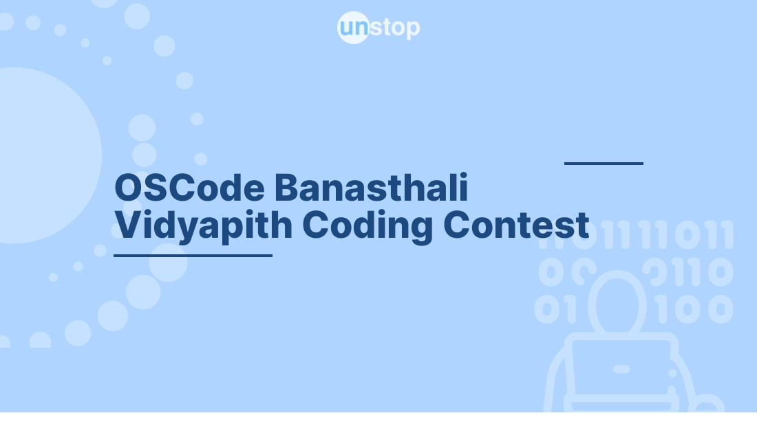 OSCode Banasthali Vidyapith Coding Contest by OSCode Banasthali ...