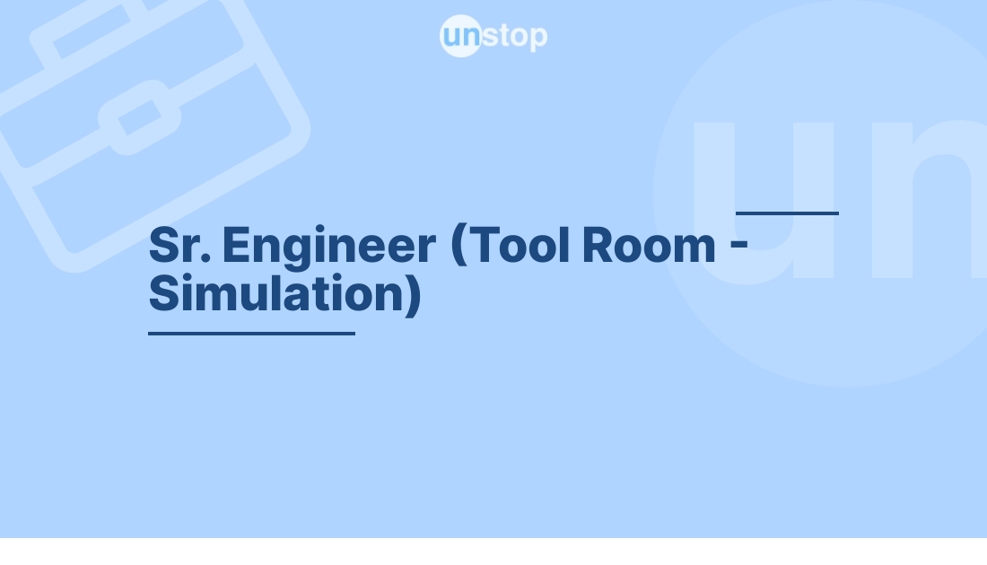Tool Room Process Pdf at Lincoln Pie blog
