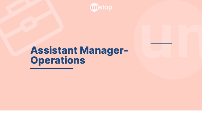 Assistant Manager- Operations by GCS Management Pvt. Ltd.! // Unstop