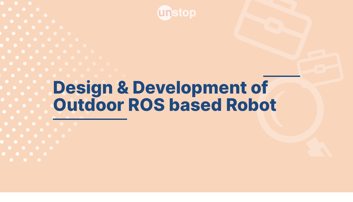 Design and Development of Outdoor ROS based Robot for Agriculture by ...