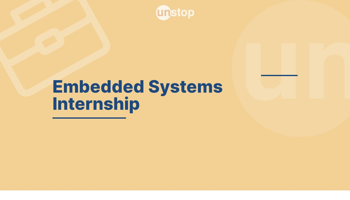 Intern - Embedded Systems by GE Power India Limited! // Unstop ...