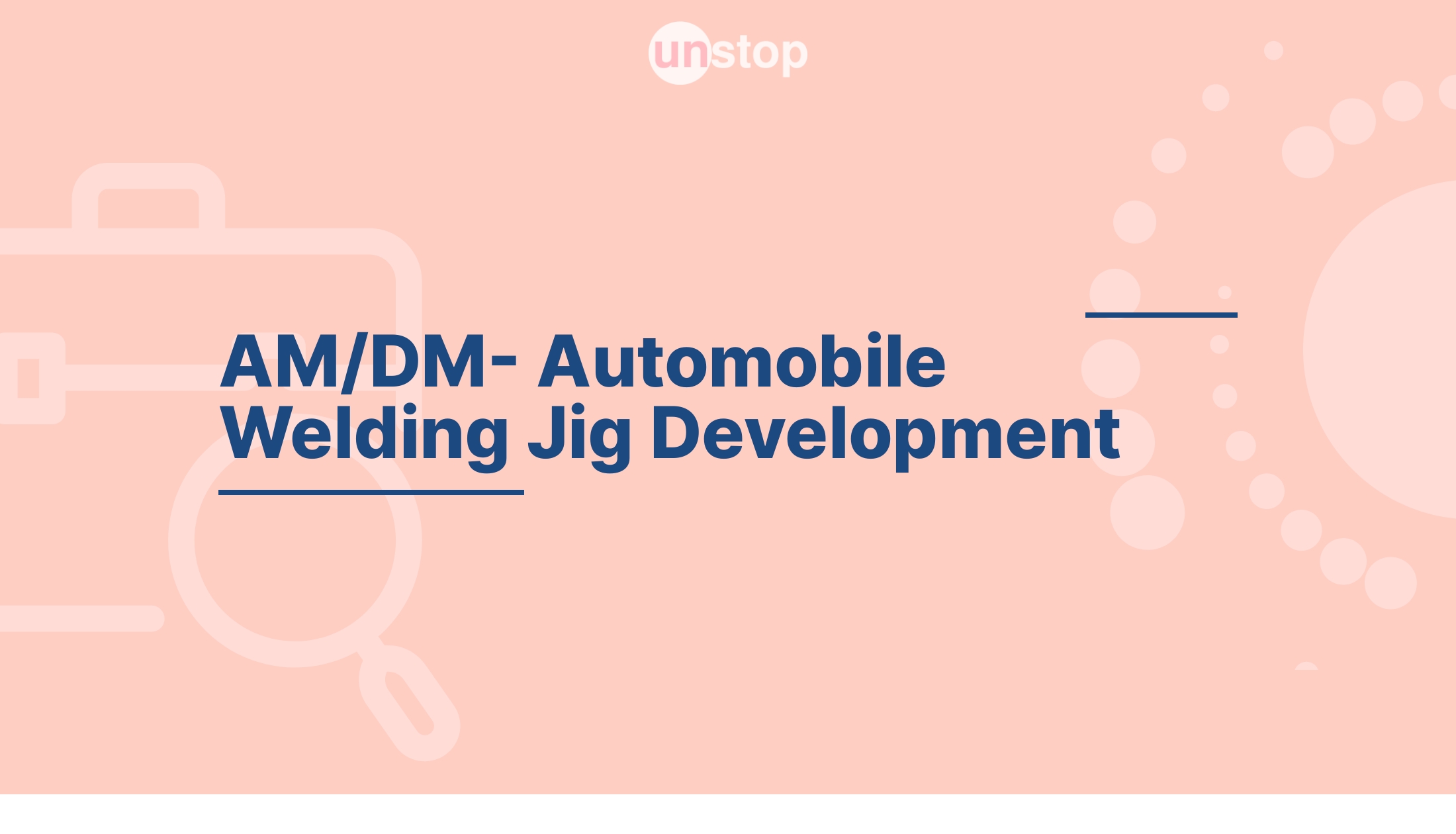 AM/DM- Automobile Welding Jig Development and Vehicle Quality Control ...