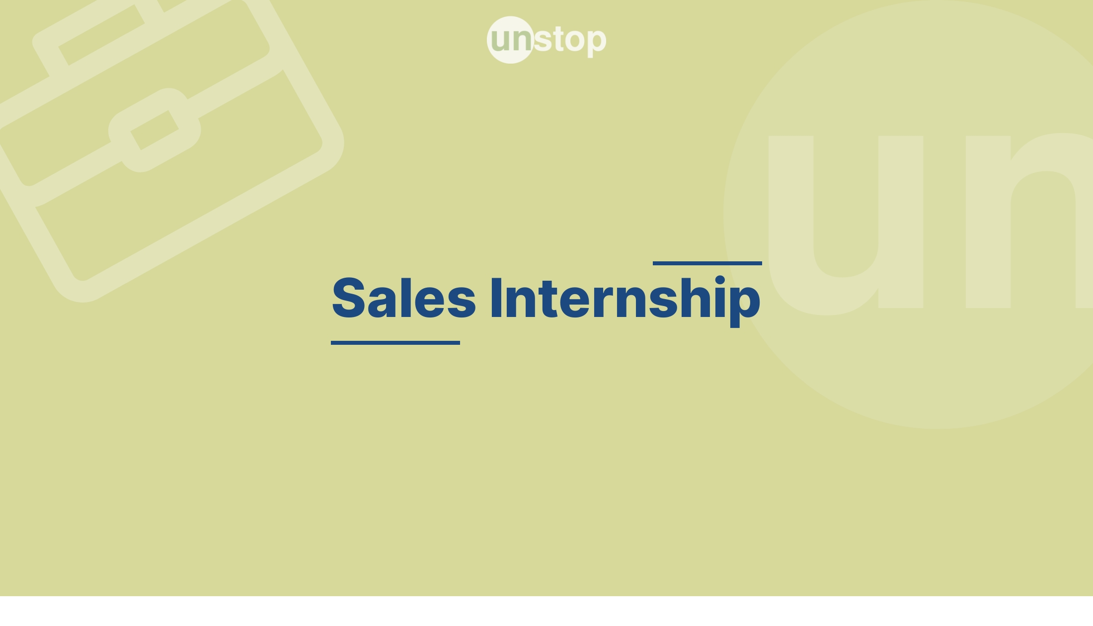 Sales Intern by Expertia AI! // Unstop (formerly Dare2Compete)