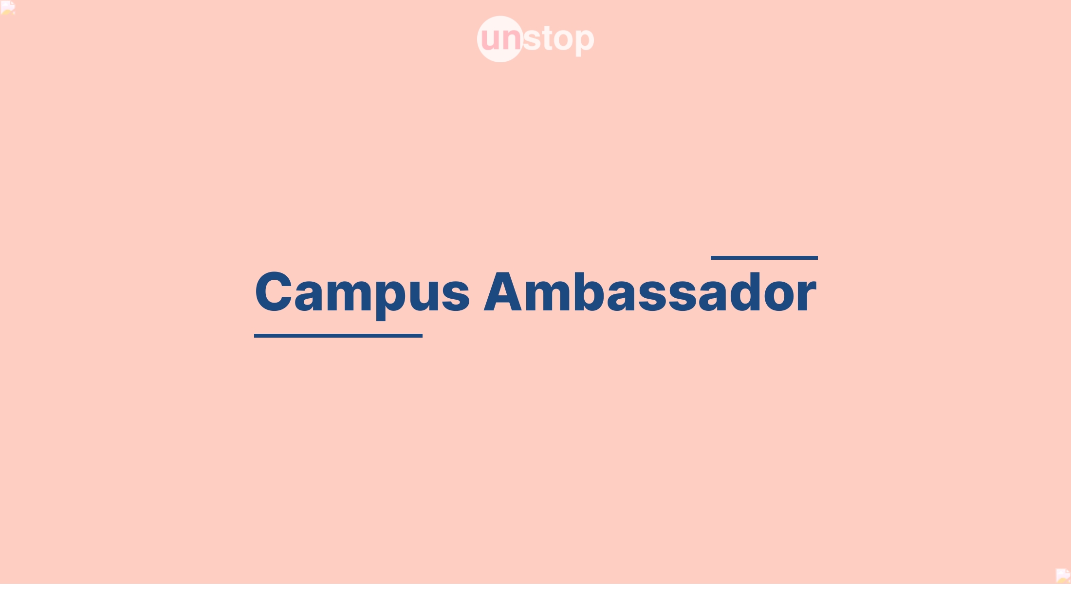 Campus Ambassador by Kshitiksha foundation! // Unstop