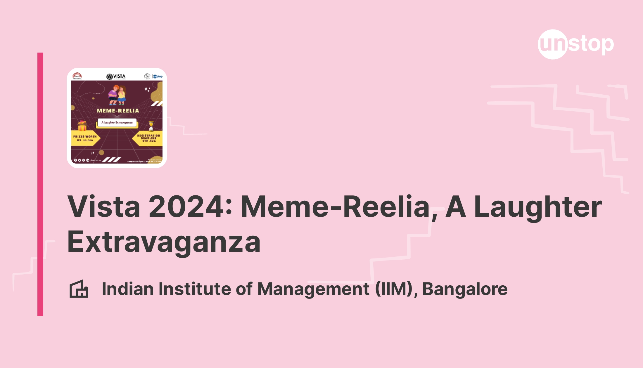 Vista 2024: Meme-Reelia, A Laughter Extravaganza
