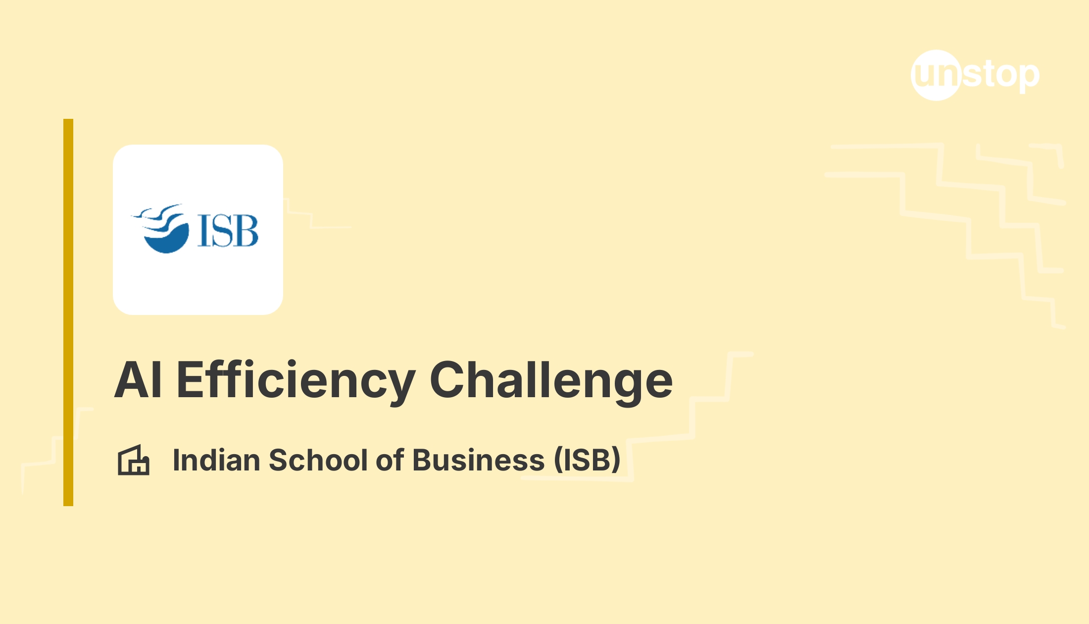Participate in AI Efficiency Challenge & win exciting prizes. // Unstop