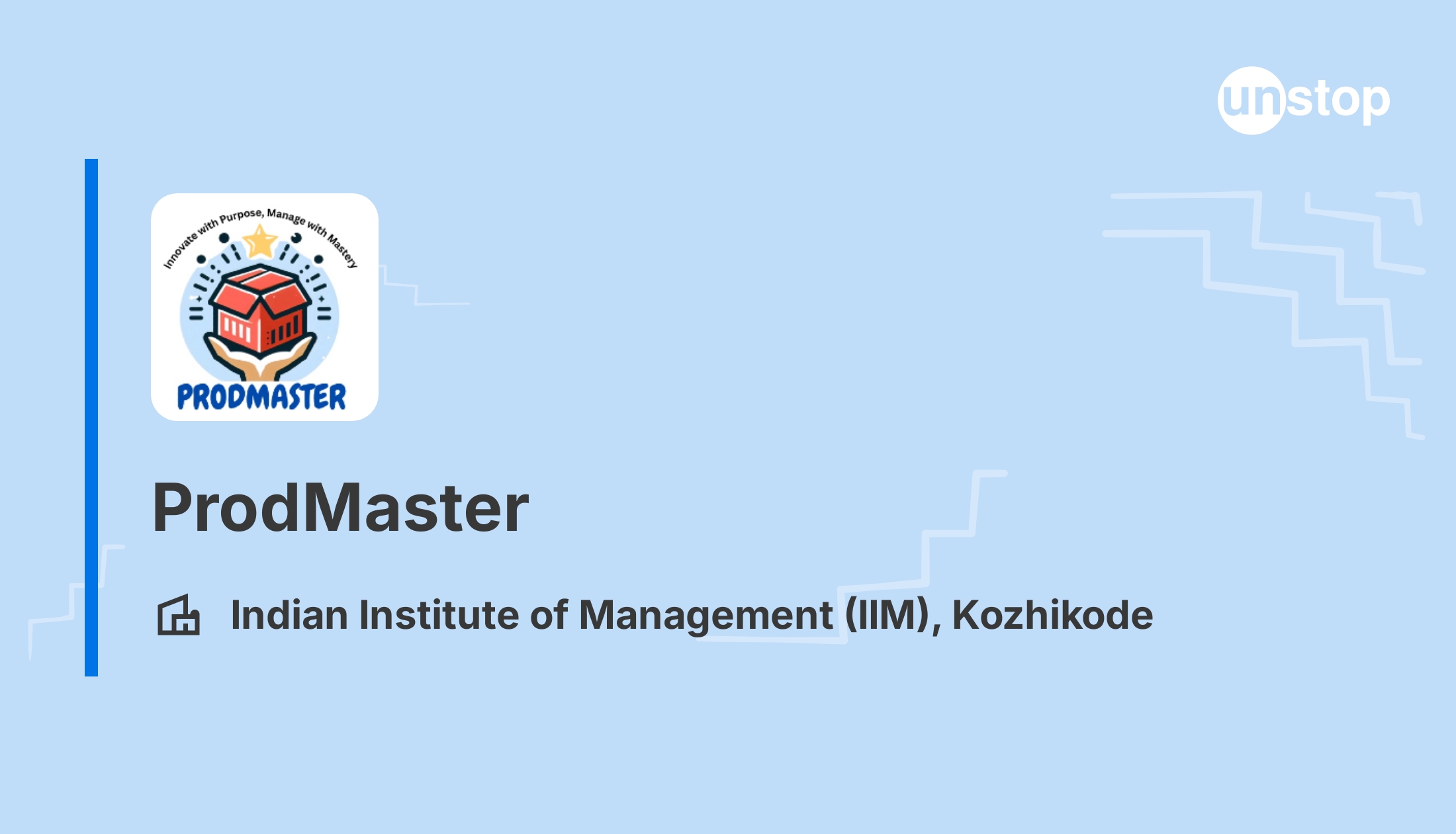 ProdMaster- A Product Management Case Competition by // Unstop