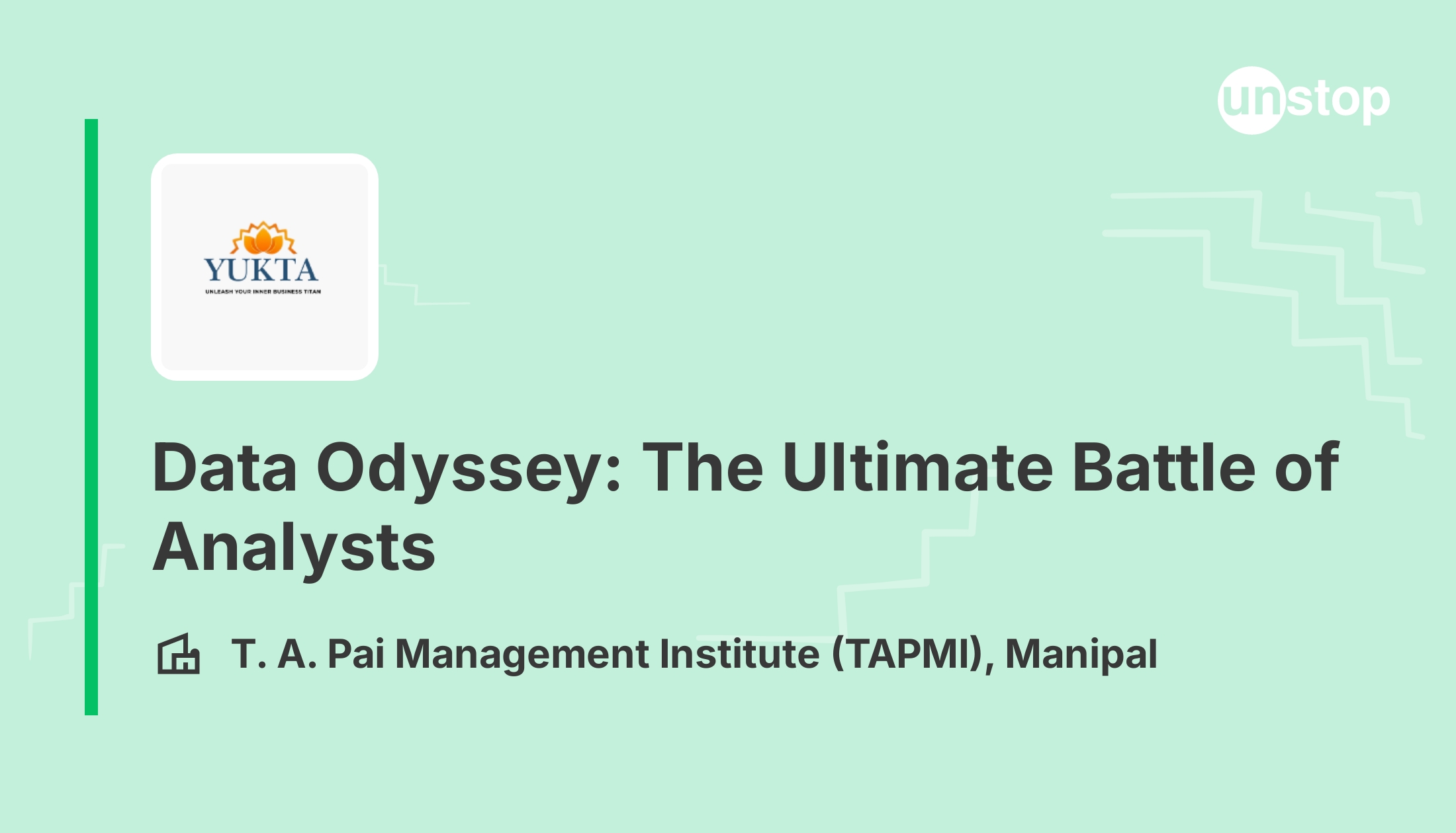 DATA ODYSSEY: The Ultimate Battle of Analysts - 2024 // Unstop