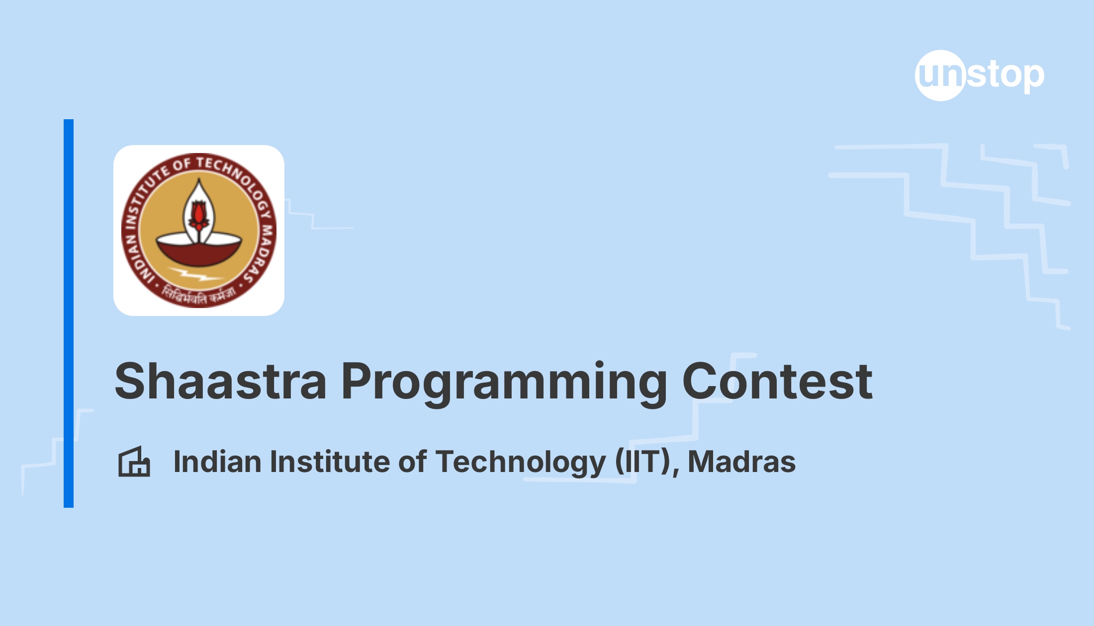 Shaastra Programming Contest - 2024 // Unstop