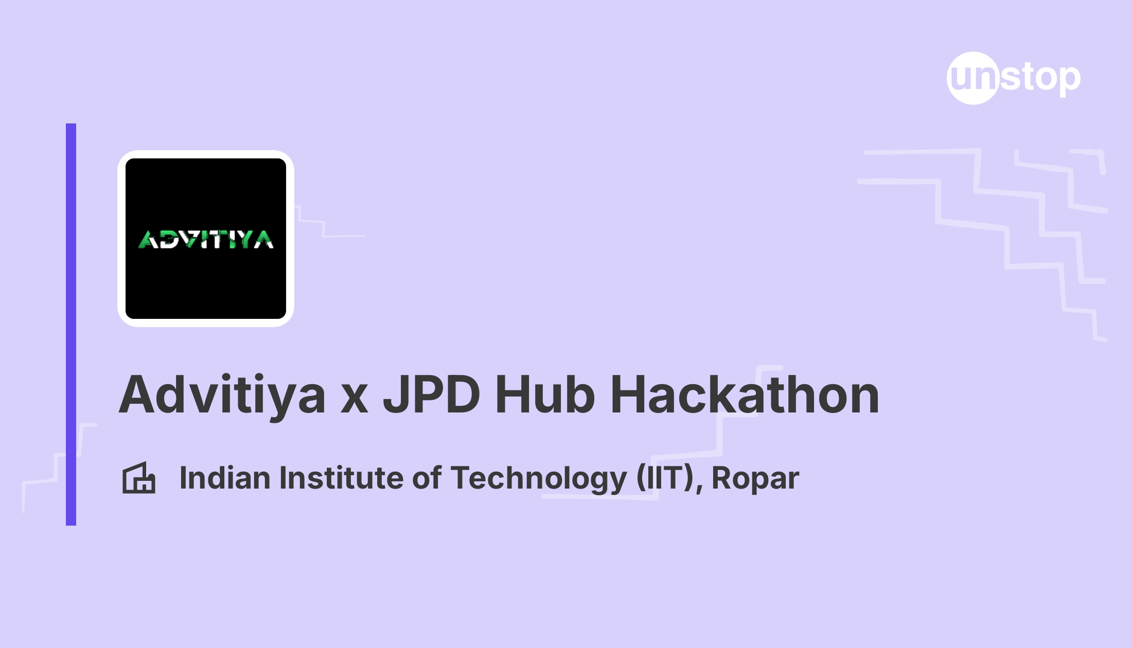 Advitiya x JPD Hub Hackathon - 2024
