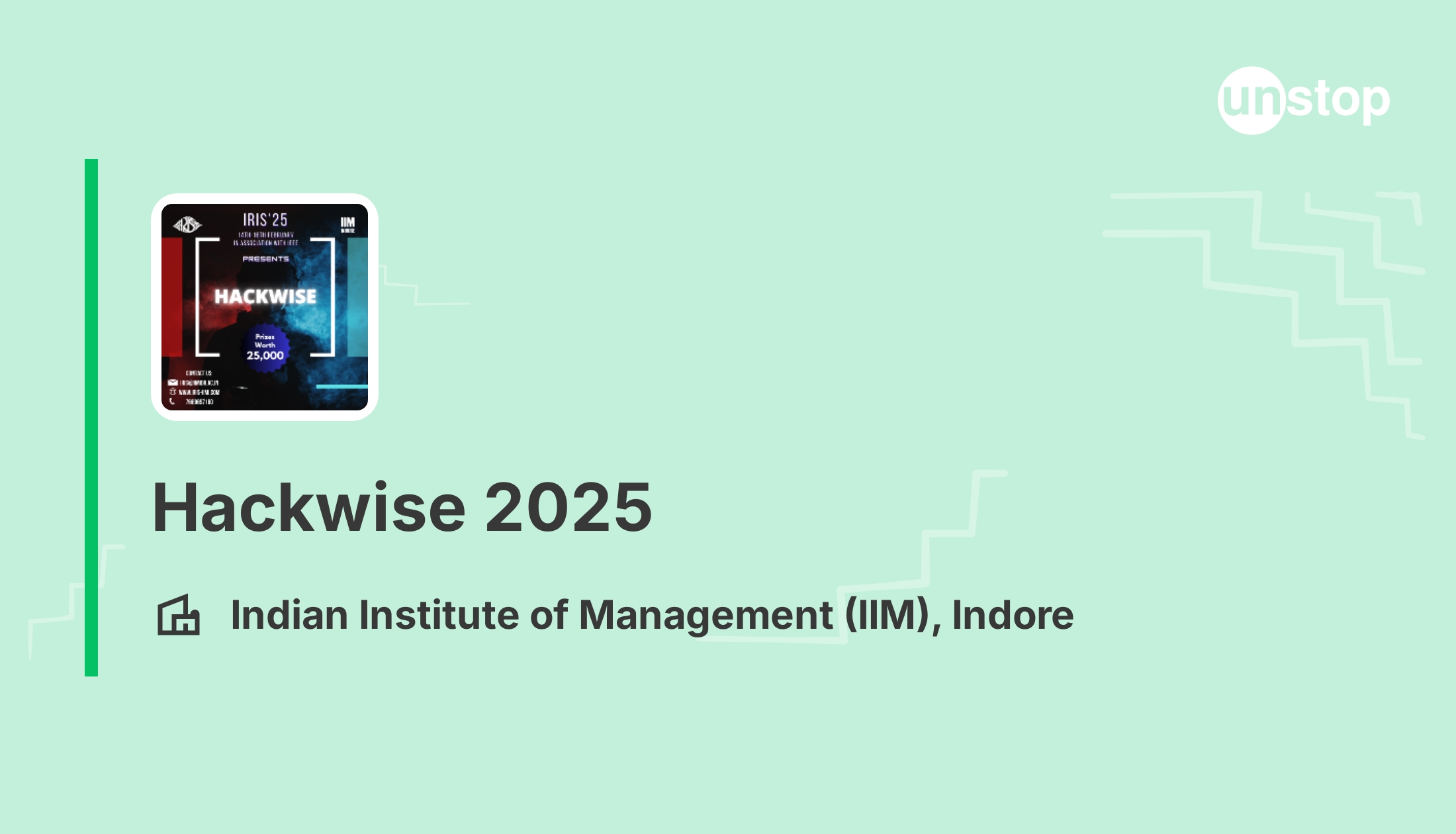 Hackwise - 2025 // Unstop