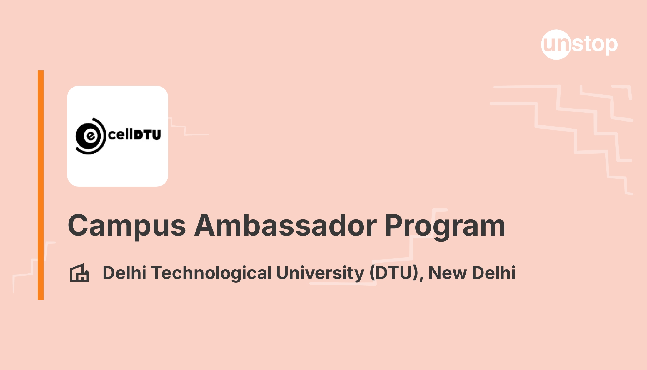 Campus Ambassador Program - 2025 // Unstop