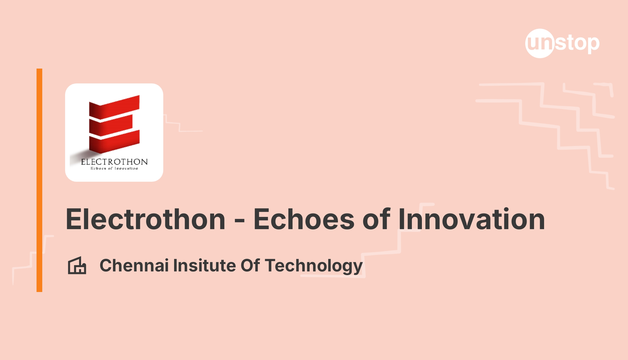ELECTROTHON - Echoes of Innovation - 2025 // Unstop