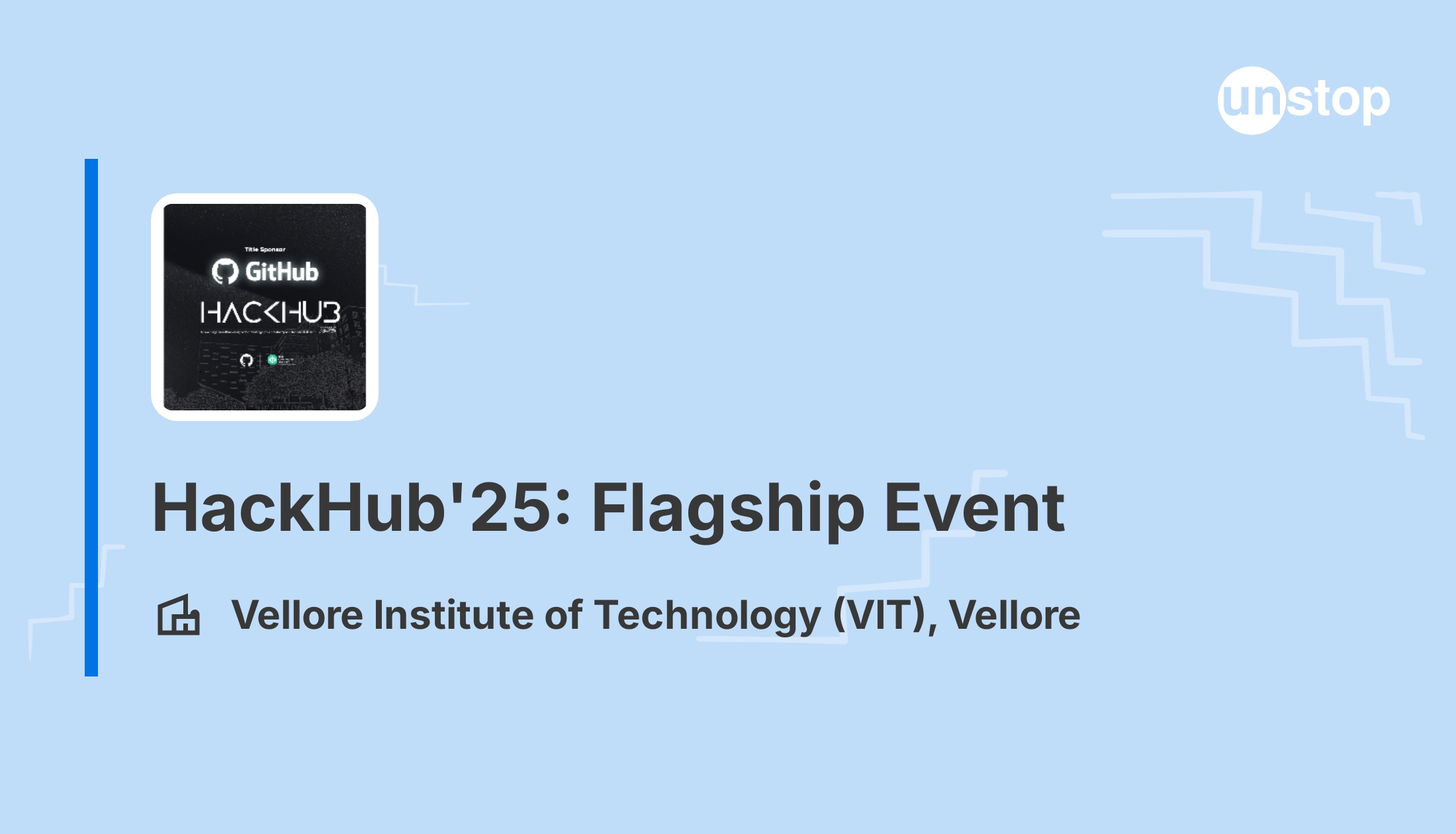 HackHub'25: Flagship Event of IEEE Computer Society VIT Chennai - 2025 ...