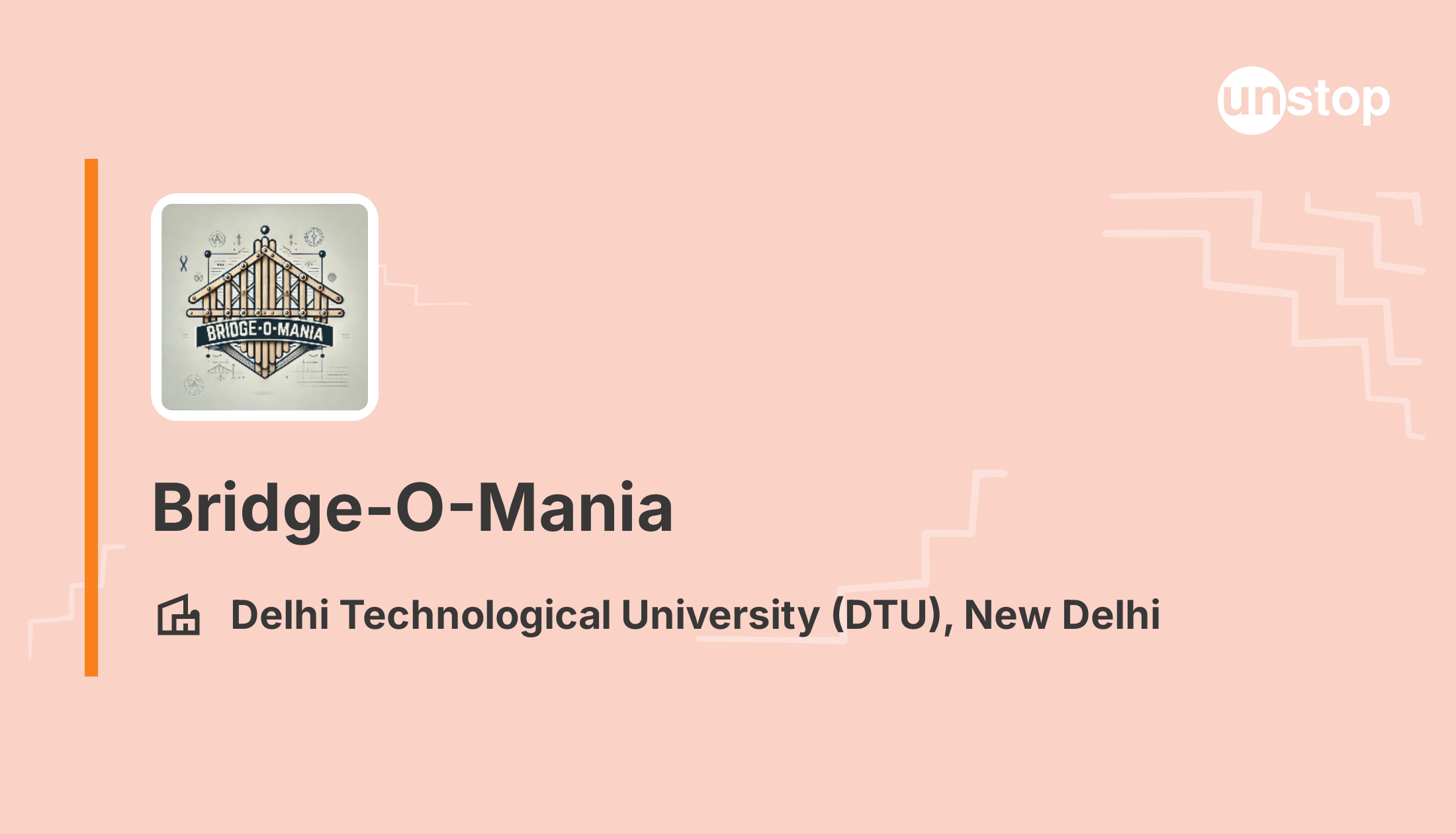 Bridge-O-Mania - 2025 // Unstop